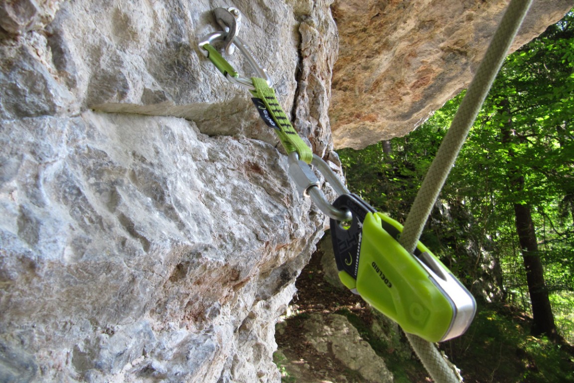 Edelrid Ohm: Das Zusatz-Sicherungsgerät im Test | Bergzeit Magazin