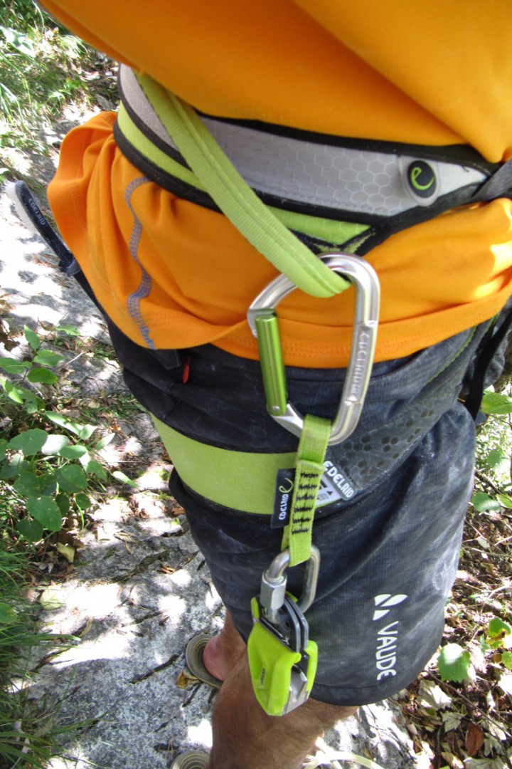 Edelrid Ohm: Das Zusatz-Sicherungsgerät im Test | Bergzeit Magazin